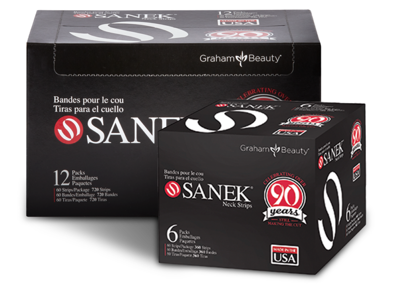 SANEK Neck Strips | #1 Choice for Barbers Since 1924
