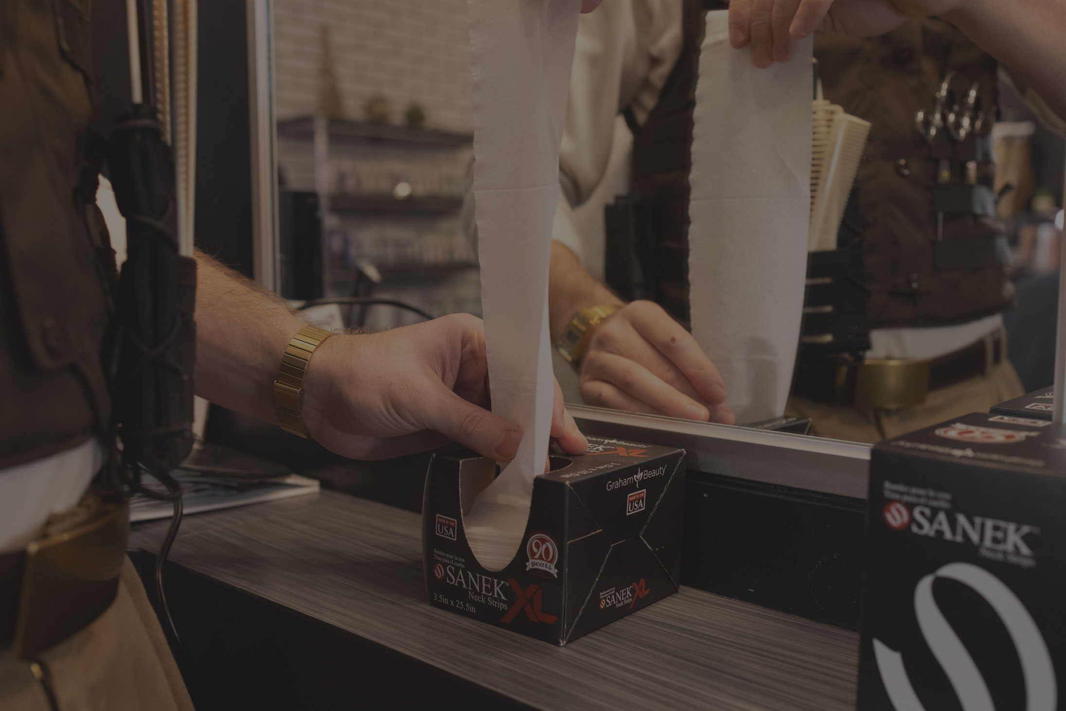 Graham Beauty Products | Sanek Neck Strips, WrapStrip & Wrapp-It Styling Strips